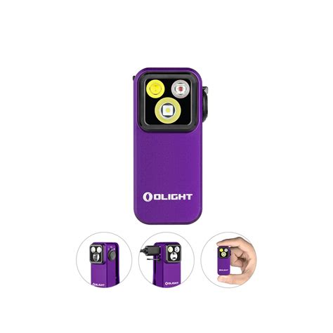 Imini 2 Rechargeable Mini Flashlight Magnetic Edc Keychain Light Olight