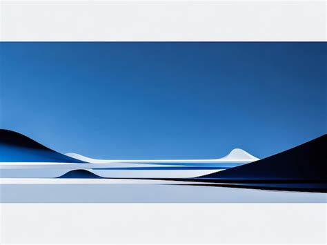 Premium Ai Image Abstract Three Dimensional Wavy Background