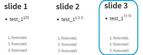 How To Format Multiple Footnotes On A Single Sentence In Quarto Revealjs Stack Overflow