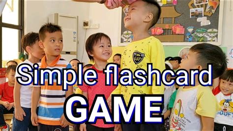 Simple Esl Flashcard Game Youtube