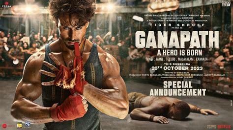 GANAPATH Dussehra 2023 Amitabh B Tiger S Kriti S Vikas B Jackky