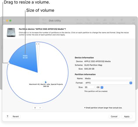 Partition A Physical Disk In Disk Utility On Mac Apple Support