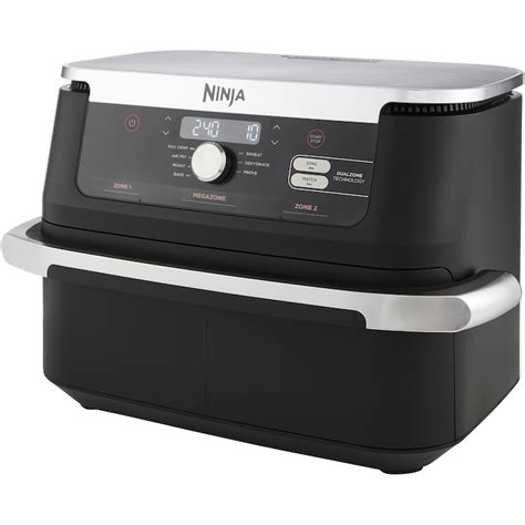 Фритюрник с горещ въздух Ninja Flex Drawer Af500eu Капацитет за храна 2 кг 2470 W