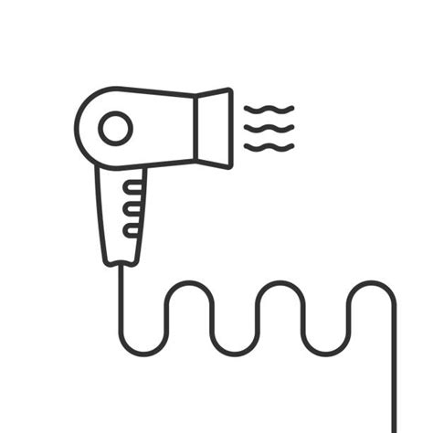 Girl Drying Hair Stock Vectors Istock