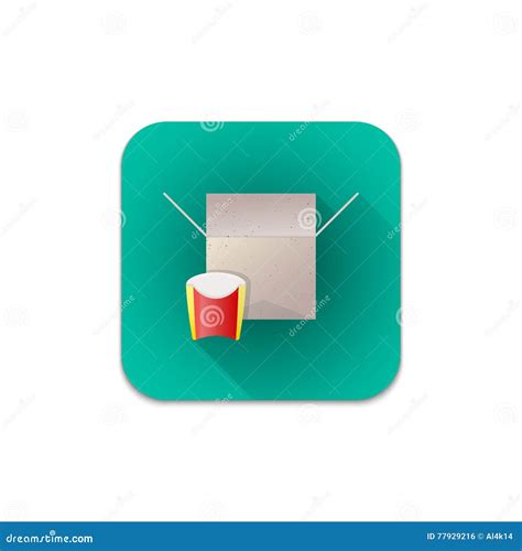Cardboard With A Recycle Symbol Isolated On A White Background
