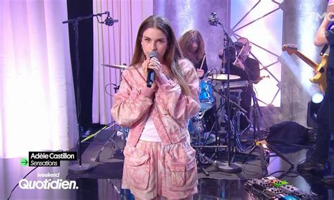 Le Live Dadèle Castillon Avec Sensations Quotidien Tmc
