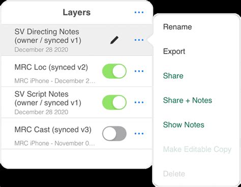 Live Layers Scriptation Pdf Annotation App For Film Tv Production