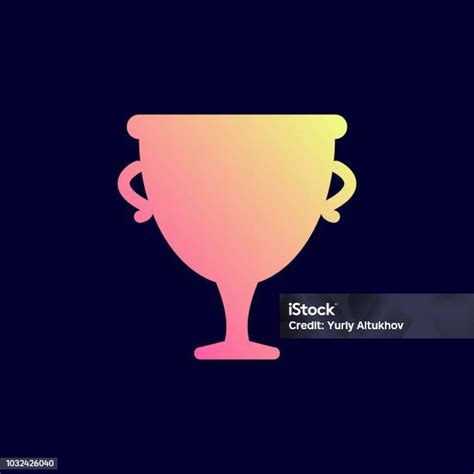 골드 컵 아이콘입니다 플랫 미니 멀 스타일에 벡터 그림입니다 1위에 대한 스톡 벡터 아트 및 기타 이미지 1위 개념 경쟁 Istock