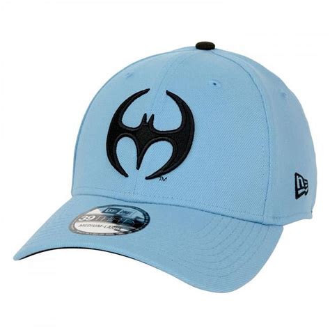 861040 Large Xla Azrael Logo Era 39thirty Fitted Hat Light Blue