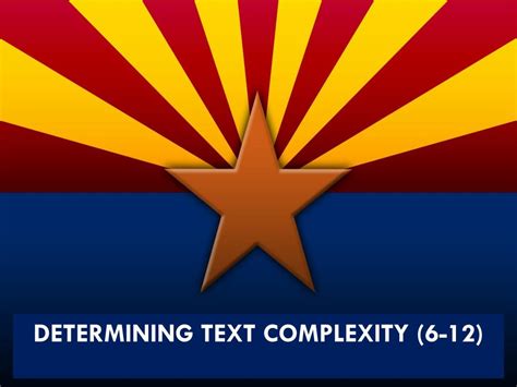 Ppt Determining Text Complexity 6 12 Powerpoint Presentation Free