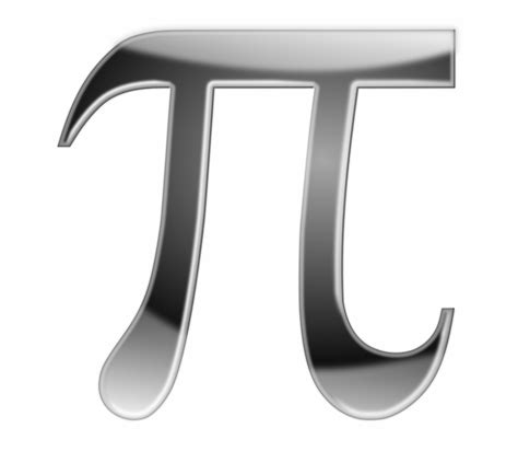 Pi Maths Mathematics Constant Shiny 3 Pi Symbol - Clip Art Library