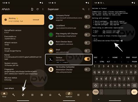 Root Android Via Apatch Give Su Access Flash Module Install Ota Droidwin