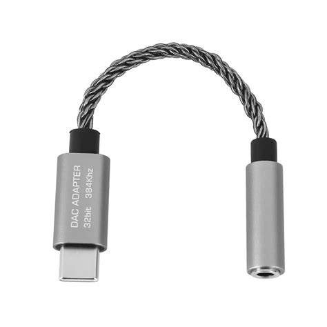 Jual Alc5686 Usb Type C To 3 5mm Dac Headset Amplifier 16 32 Ohm 125db Pcm 32b 384khz Digital