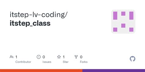Github Itstep Lv Codingitstepclass
