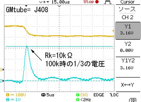 Bamboo Blog ガイガーカウンタ Gm管の出力波形j408 その2）