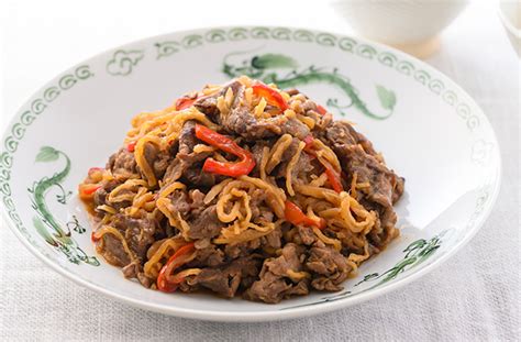 牛肉と切り干し大根のオイスターソース煮 キユーピー3分クッキング Cbcテレビ