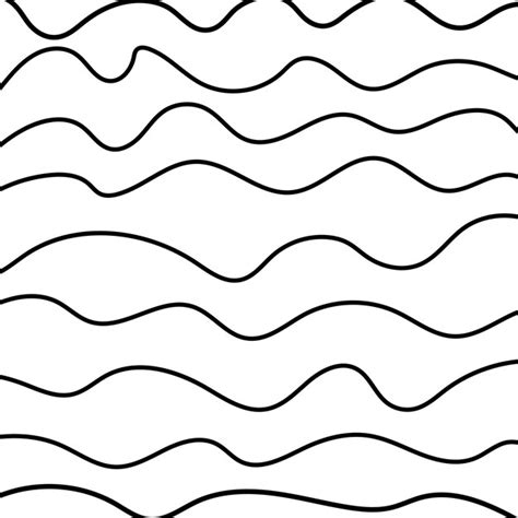 Texture Des Lignes Courbes Vecteur Premium