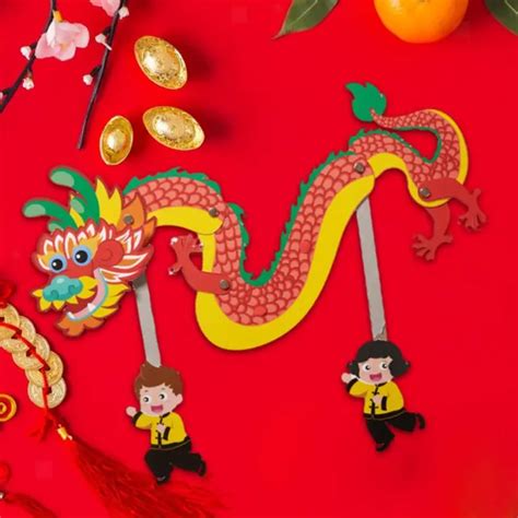 CHOIX DE DRAGON en papier chinois décoration 3D pour le nouvel an