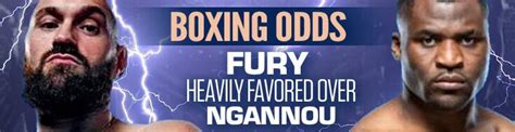 Heavyweight Match Tyson Fury Vs Francis Ngannou Boxing Odds