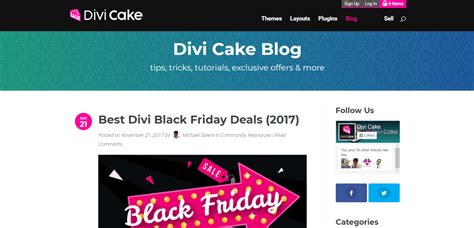 9 Beautiful Divi Blog Examples • Divi Cake Blog