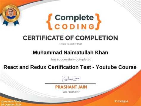 Muhammad Naimatullah Khan On Linkedin React Redux