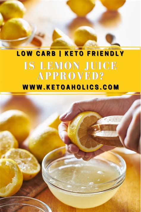 Is Lemon Juice Keto Friendly Carbs Uses Benefits And Recipes
