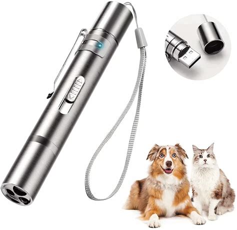 Buy Laser Pointer Cat Toys USB Recharge Red Dot LED Light Pointer