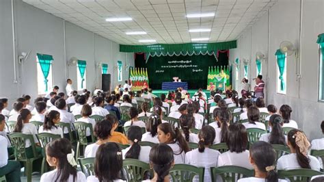 ဖျာပုံမြို့ အ ထ က ၃ ကျောင်း၊ ကျောင်းမုခ်ဦးသစ်ဖွင့်ပွဲကျင်းပ Information And Public Relations