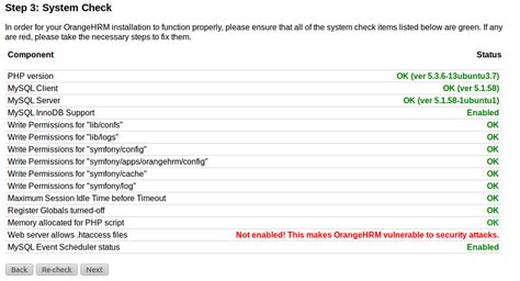 Orangehrm Installation Guide