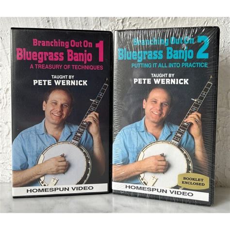 Media Branching Out On Bluegrass Banjo 1 2 Taught By Pete Wernick Vhs