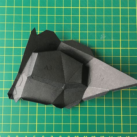 Darth Vader Bust Papercraft 7 Steps With Pictures Instructables