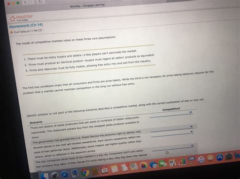 Mindtap Cengage Learning Mindtap Homework Ch Chegg