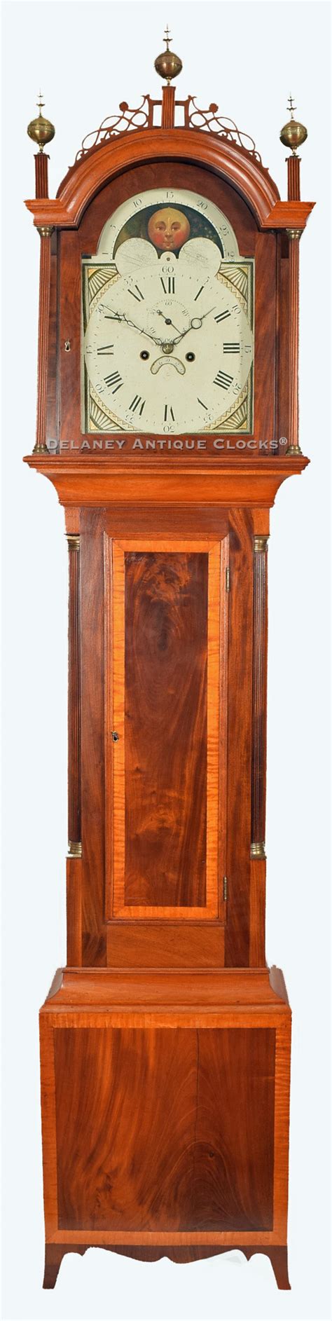 David Wood Attribution Newburyport Massachusetts A Cross Banded
