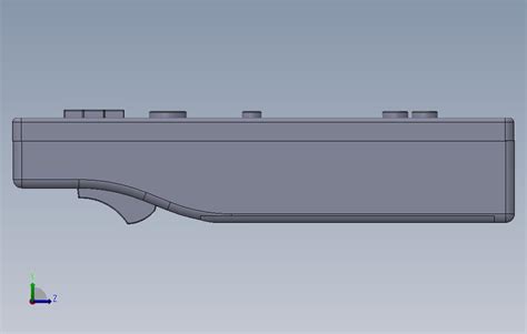 wii控制器 solidworks 2016 模型图纸免费下载 懒石网