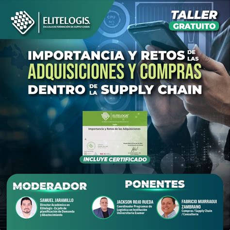 Taller Gratuito Importancia Y Retos De Las Adquisiciones Y Compras