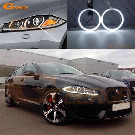 For Jaguar Xf Xfr 2012 2013 2014 Xenon Headlight Excellent Angel Eyes