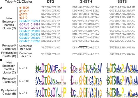 Active Site And Domain Co Occurrence Variability Of The Three Tribe Mcl