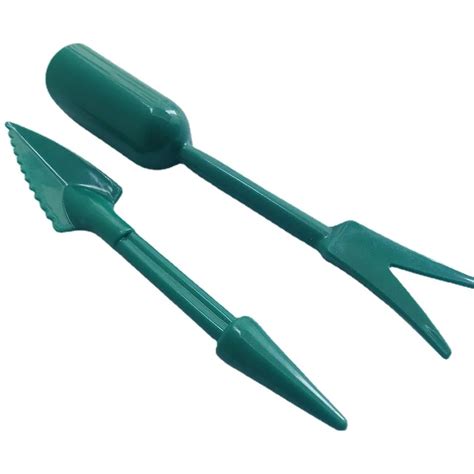 미니 정원 수공구 식물 이식 모종 파기 재배 원예 삽 다육 식물 제초 도구 2 개 Aliexpress