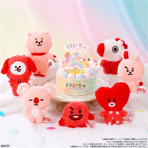 BT21の5周年記念アニバーサリーケーキが登場 キャラが選べる限定カラーのマスコット付き K POP韓国エンタメニュース取材