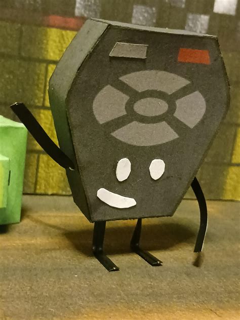Bfdi Remote Papercraft By Cjl4real On Deviantart