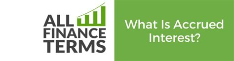 What Is Accrued Interest All Finance Terms