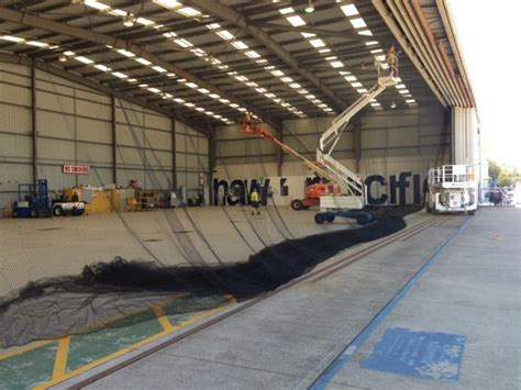Aircraft Hanger Netting