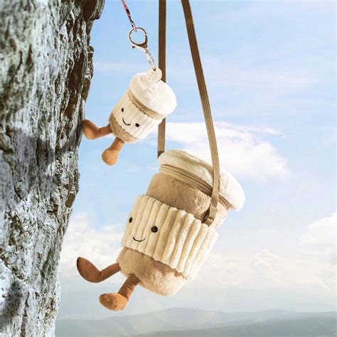 Rare Bnwt Jellycat Amuseable Coffee To Go Bag Womens Fashion Bags