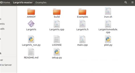 how to import largevis when run the largevis run py modulenotfounderror no module named