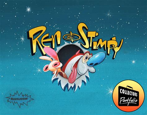 Comic Mint Animation Art The Ren And Stimpy Show Space Madness 1991