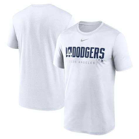 Los Angeles Dodgers Nike Knockout Legend Performance T Shirt White
