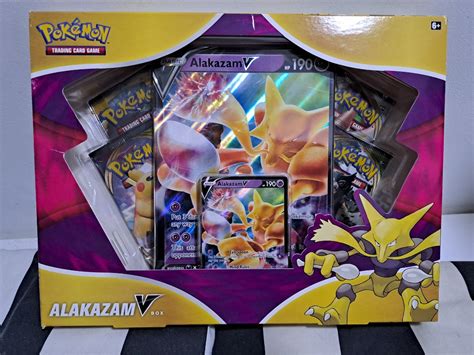 Alakazam V Box Pokemon Pokémon Cards Hobbies Toys Toys Games on Carousell