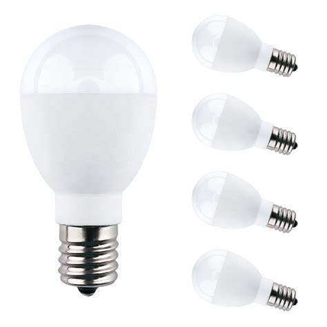 E17 Intermediate Base 60w Equivalent Globe Light Bulbs 5w Ceiling Fan