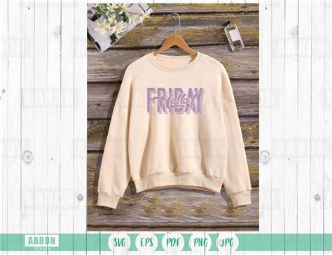 Hello Friday Svg Weekend Svg Friday Shirt Design Clipart Etsy