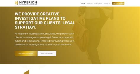 Hyperion Investigations Investigator Marketing